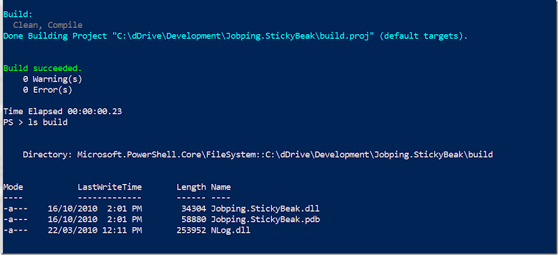 Marks asp.net / mvc blog: Create a Build File for a Visual Studio ...